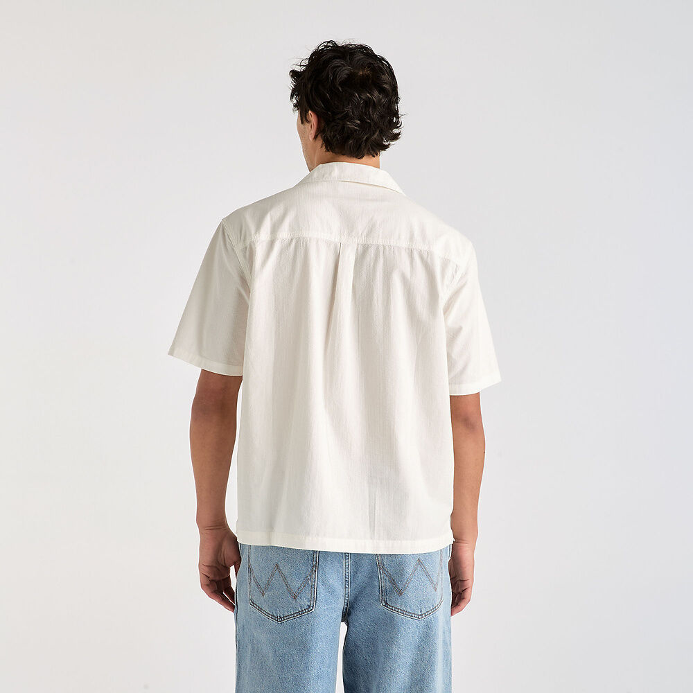 Box Resort Shirt White | SHIRTS | Wrangler Australia